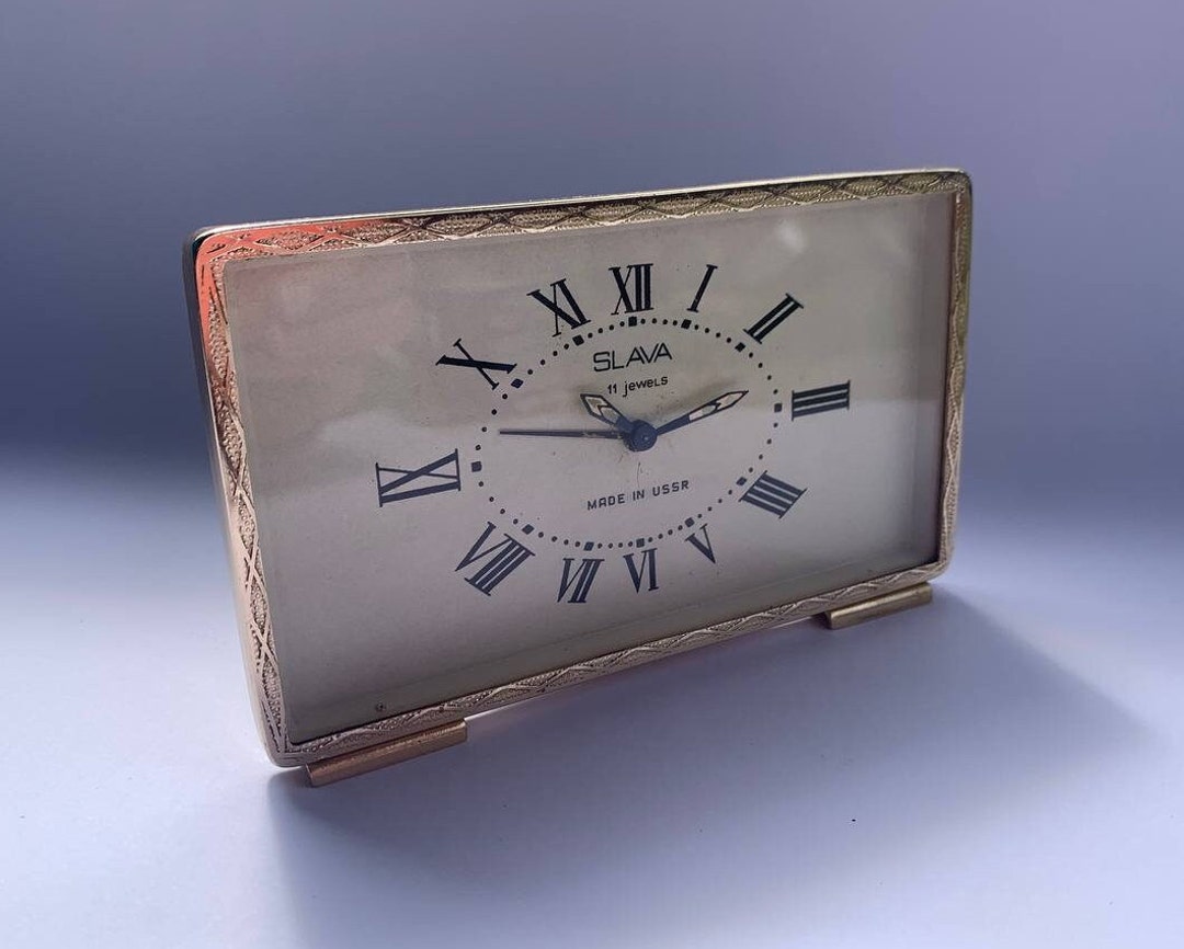 Soviet Clock, Alarm Clock, Vintage Clock, Mechanical Clock, Working ...