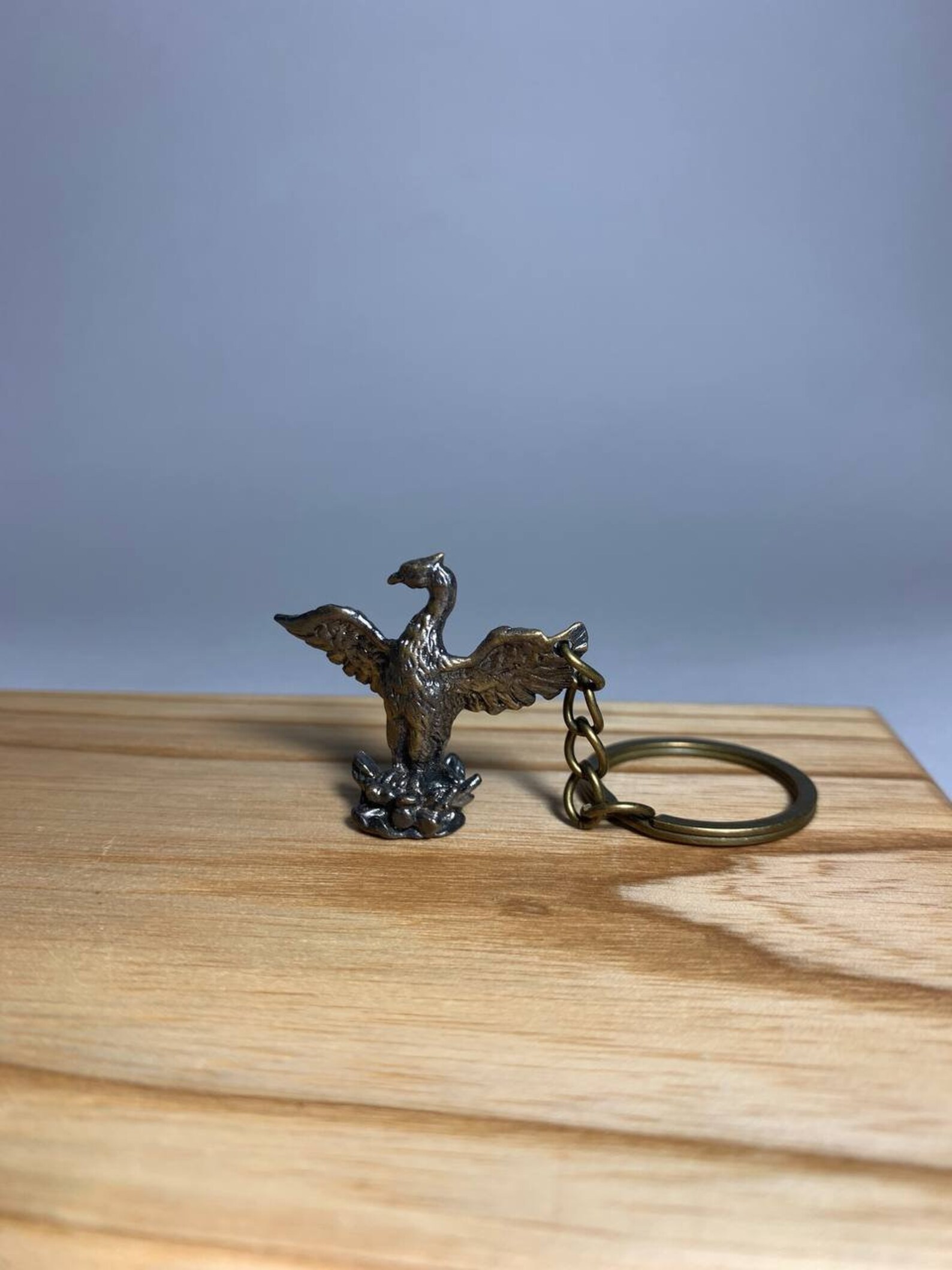 Handmade Bronze Phoenix Charm Phoenix Trinket Bird Pendant - Etsy