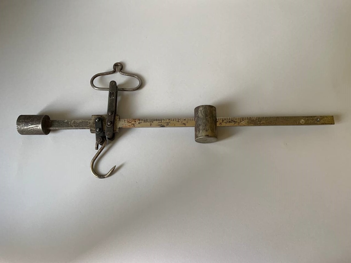 Vintage Balance Scale Beam Scales Antique Scale Lever - Etsy