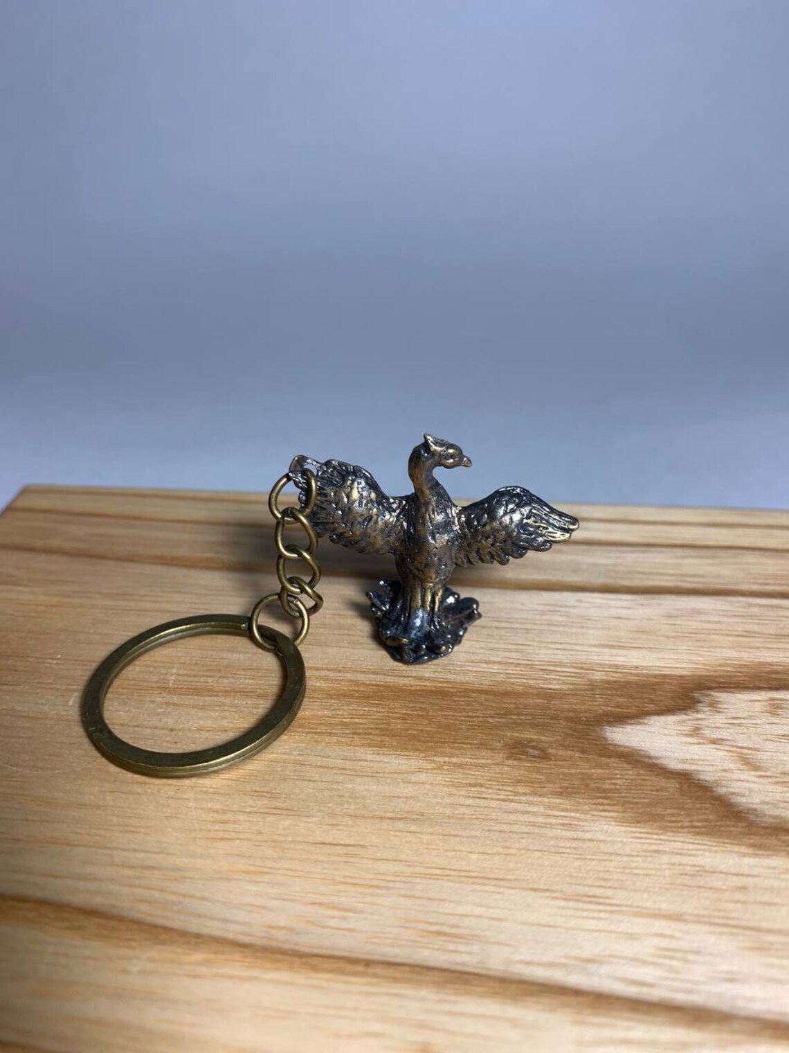 Handmade Bronze Phoenix Charm Phoenix Trinket Bird Pendant - Etsy
