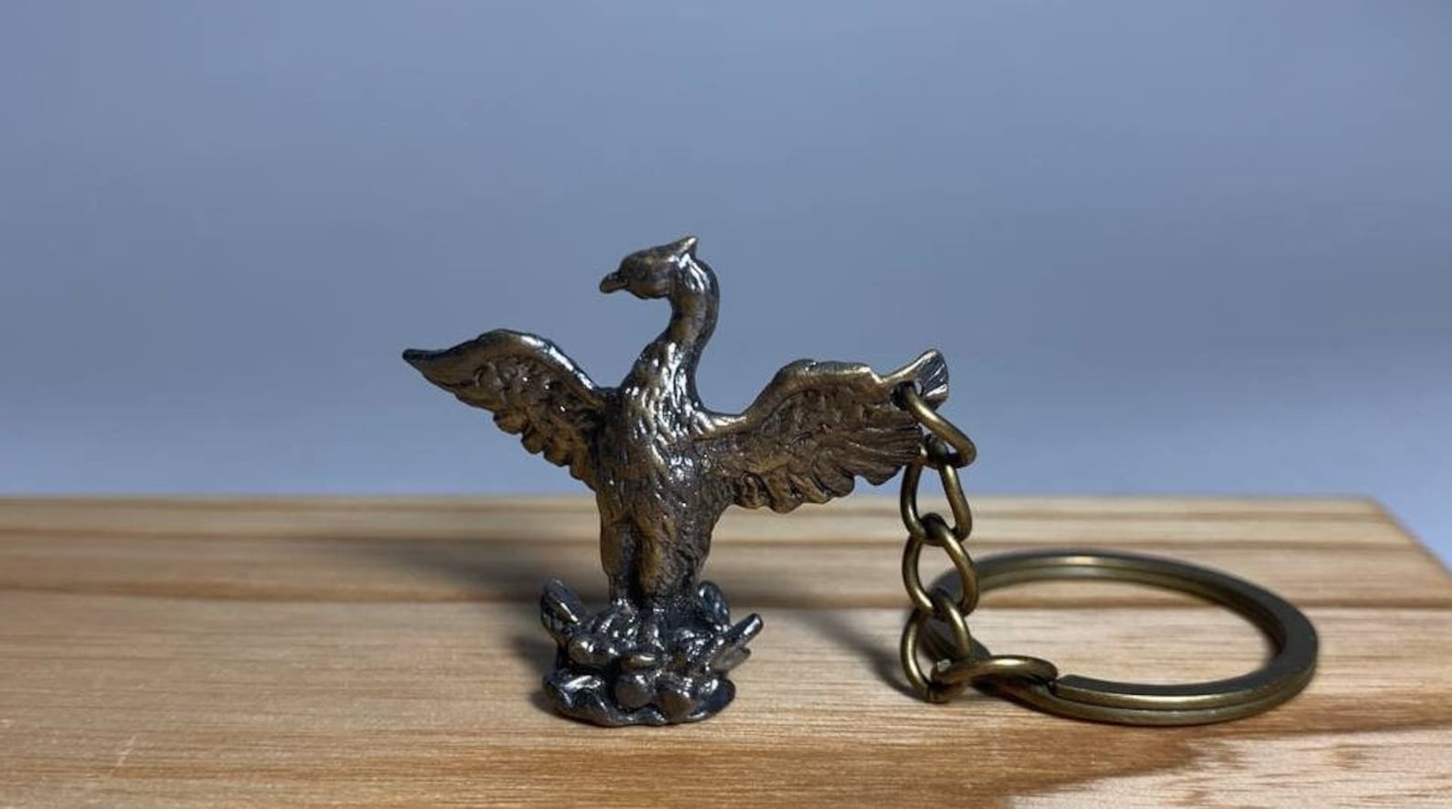 Handmade Bronze Phoenix Charm Phoenix Trinket Bird Pendant - Etsy