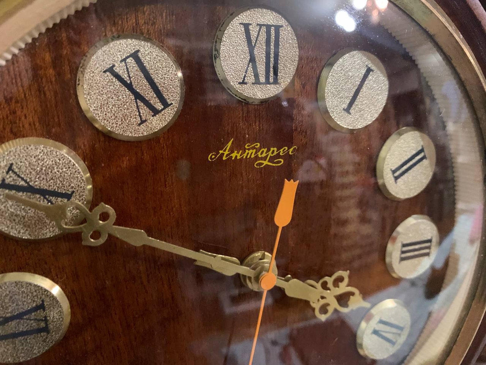 Soviet Clock, Vintage Clock, USSR Clock, Wooden Clock, Soviet Working ...