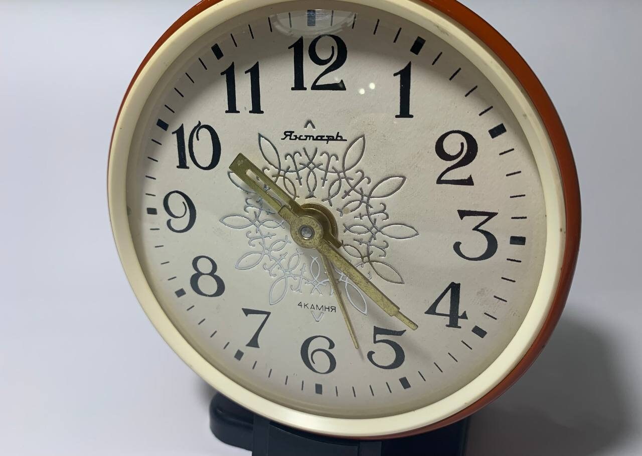 Soviet Clock, Alarm Clock, Vintage Clock, Mechanical Clock, Working ...