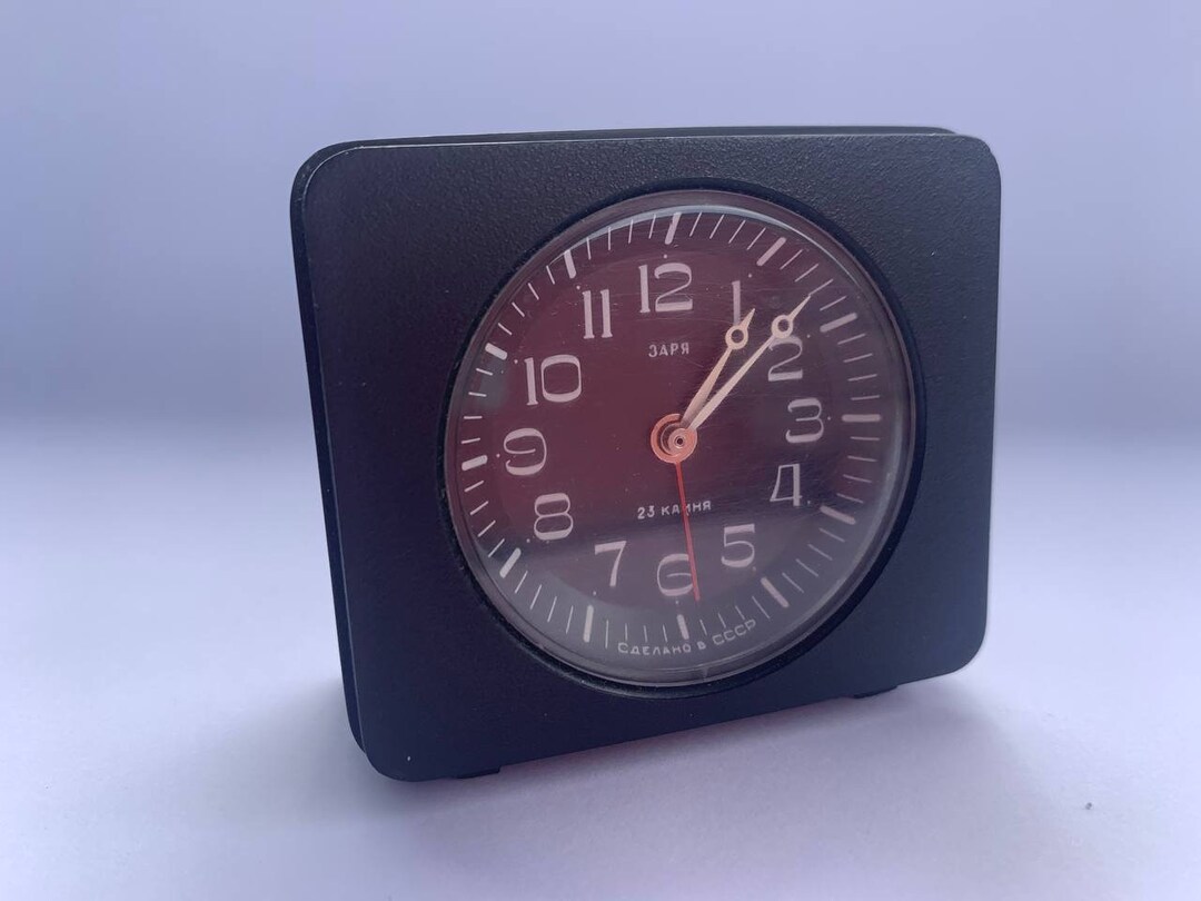 Soviet Clock, Alarm Clock, Vintage Clock, Mechanical Clock, Working ...