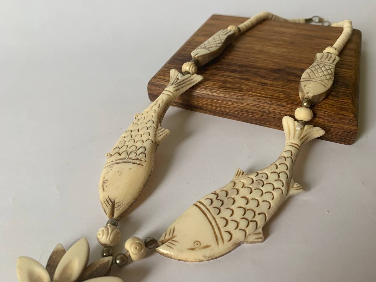 Handmade Bone Necklace African Necklace Bone Beads Bone - Etsy