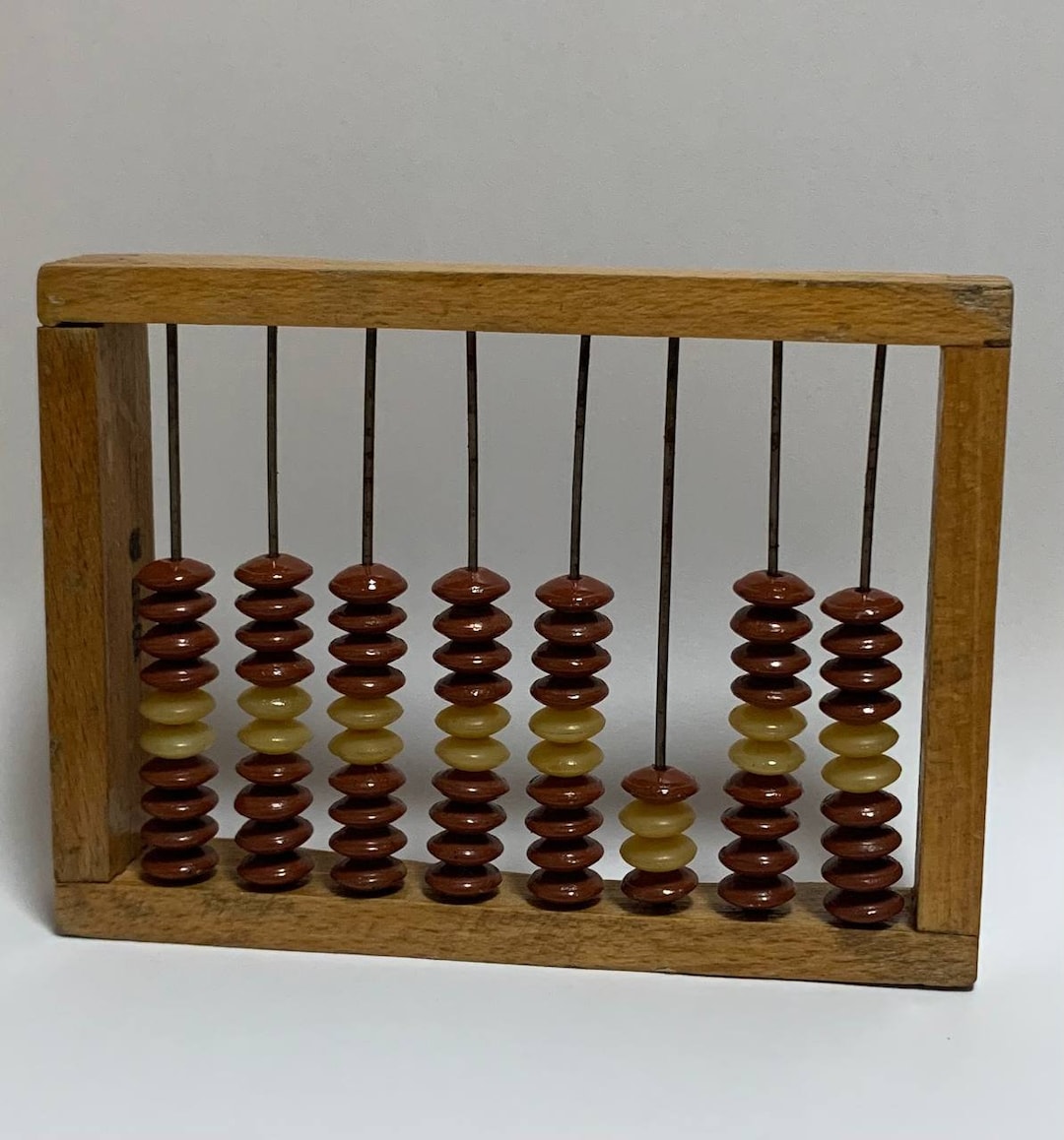 Vintage Abacus, Soviet Abacus, Wooden Abacus, Small Abacus, USSR Abacus ...