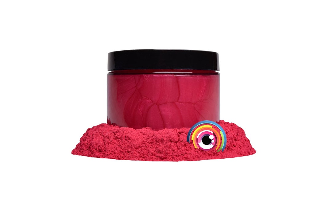 Eye Candy “rainbow Red” Mica Pigment Powder Multipurpose | Natural Bath ...