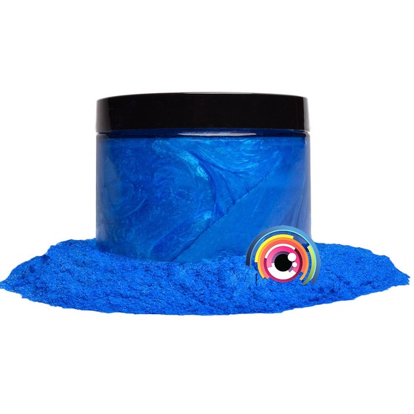 Blue Mica Powder - Etsy