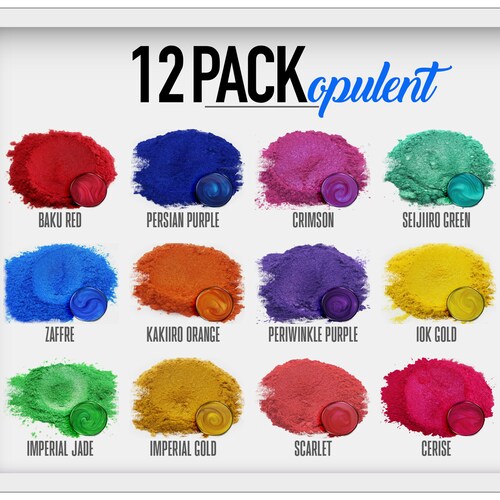 Eye Candy Pigment Ghost 15-pack Set Epoxy Resin Soap - Etsy