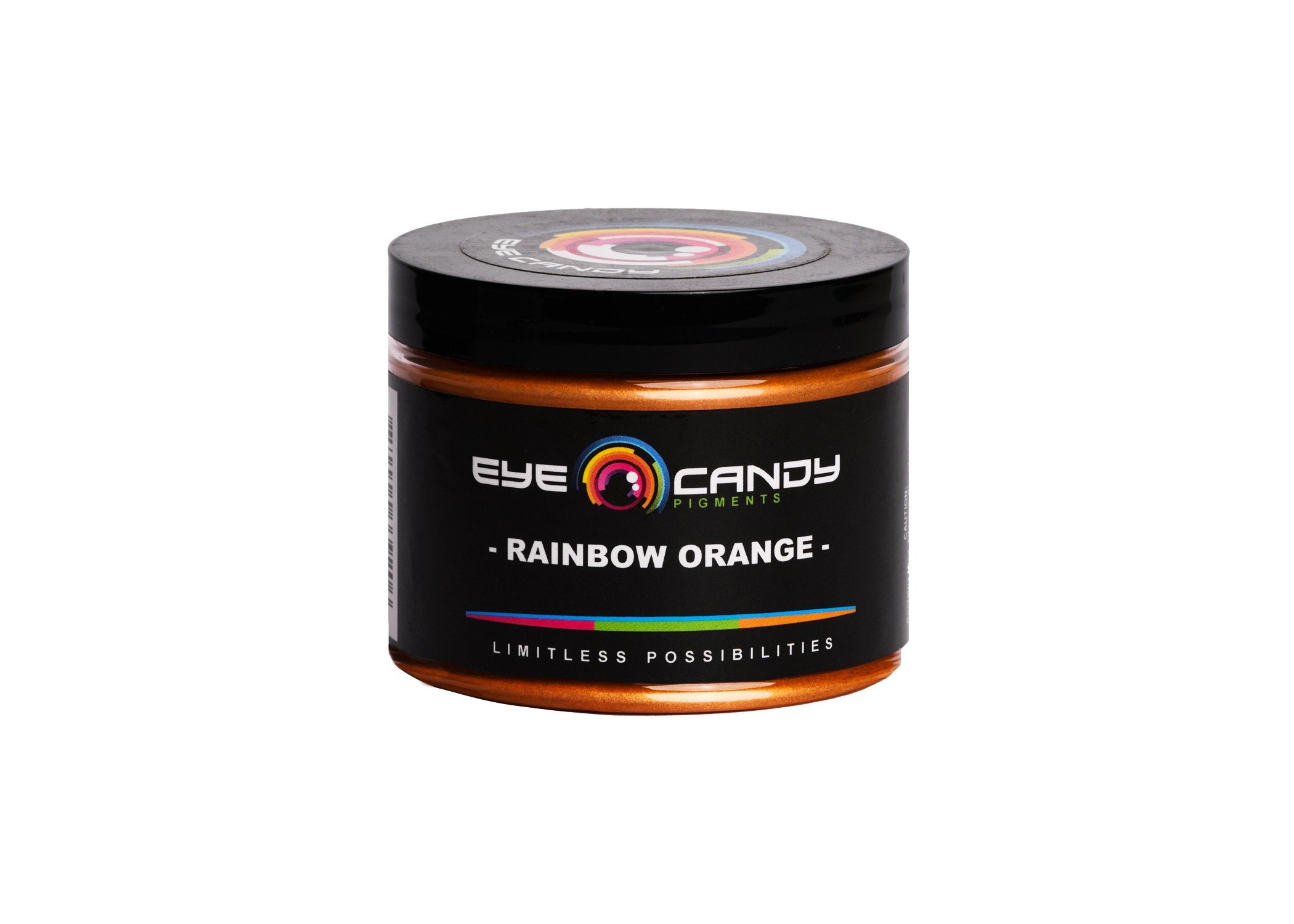 Eye Candy “rainbow Orange” Mica Pigment Powder Multipurpose | Natural ...