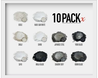 Eye Candy 10 Color Variety Pack Set Pblues Mica Pigment Powder ...