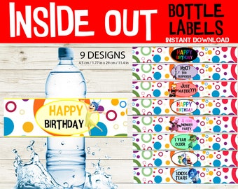 Inside Out Labels | Etsy
