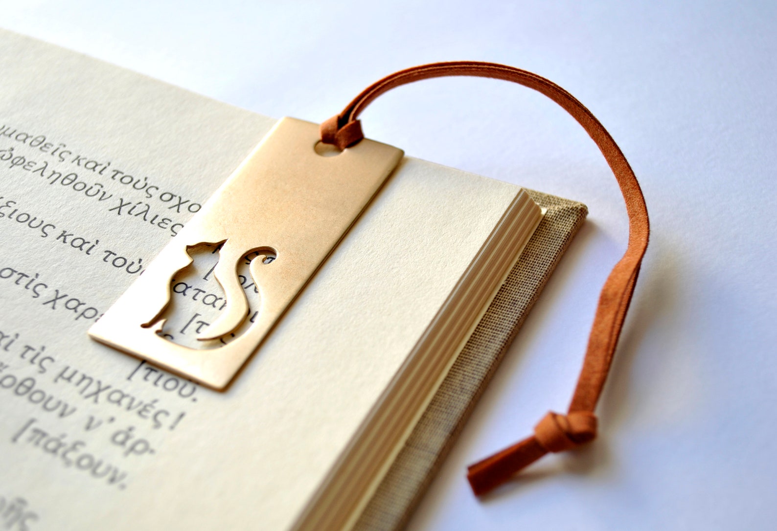 Cat Metal Bookmark Cat Owner Gift Book Nerd Engraved - Etsy