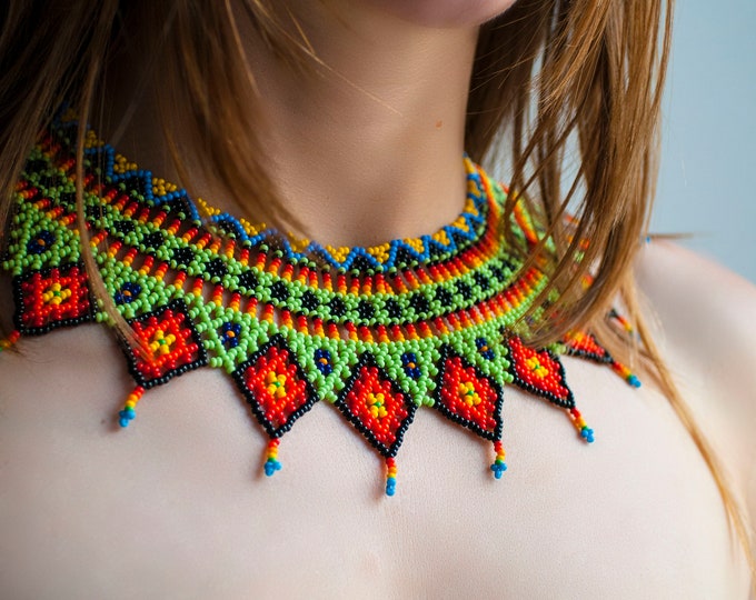 KUÉ Indigenous Art Embera Necklaces Handicrafts. - Etsy
