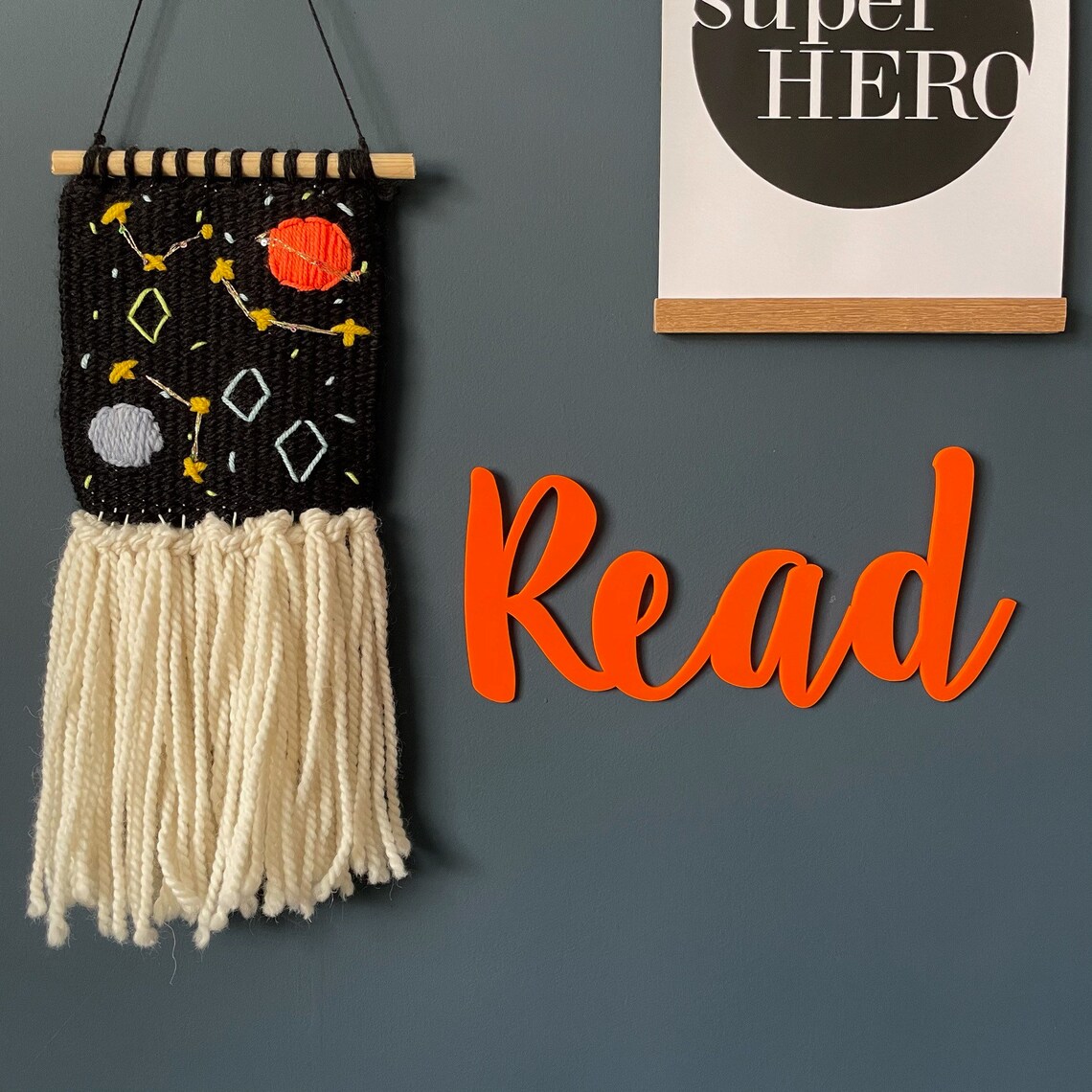 Acrylic Wall Decor Read Sign | Etsy UK