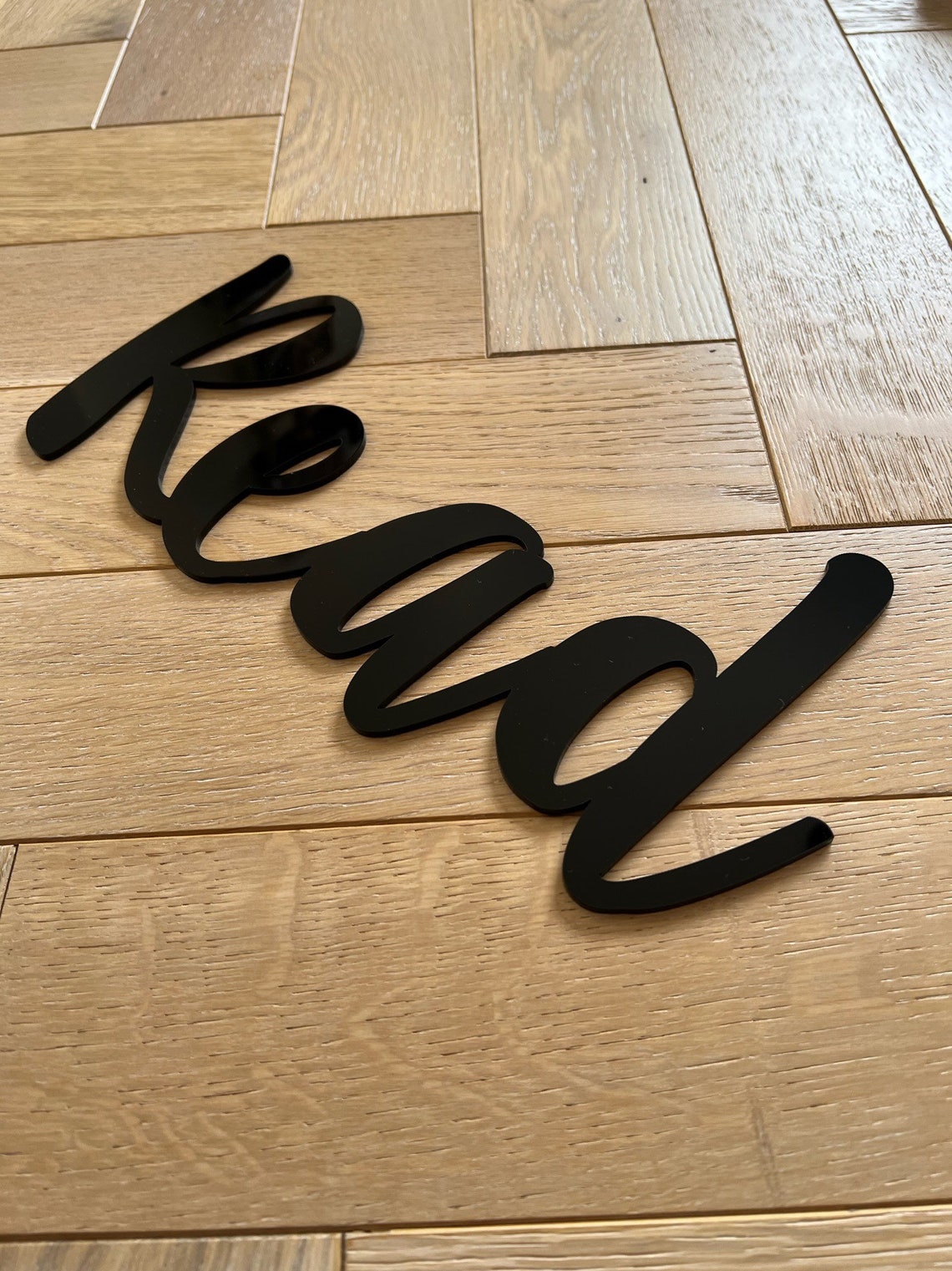 Acrylic Wall Decor Read Sign - Etsy