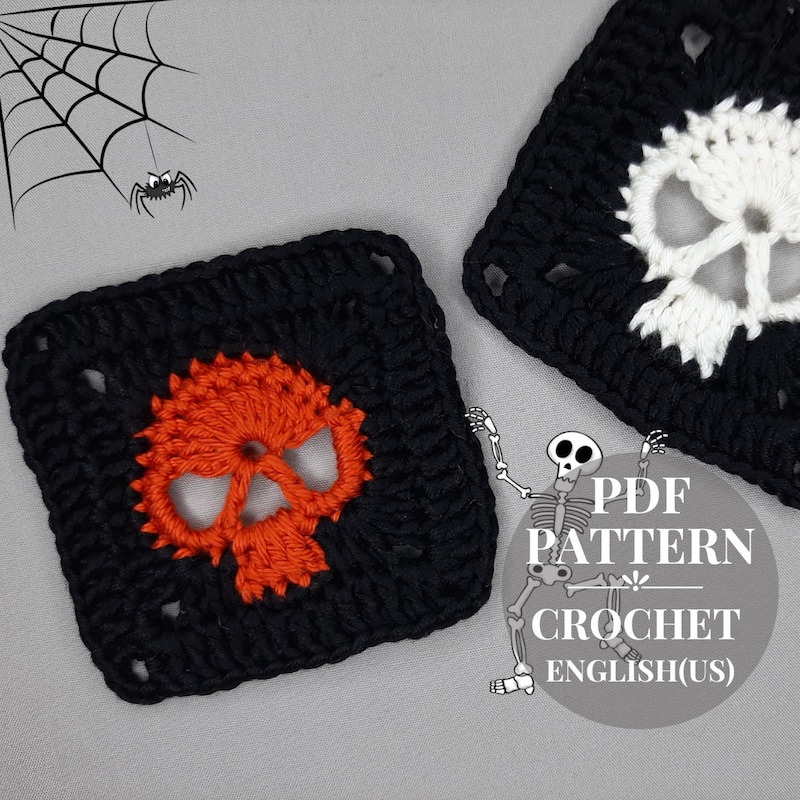 Skull Granny Square Pants - Etsy