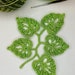 Crochet Branch With Leaves Pattern. Crochet Vine Tutorial. Instructions ...