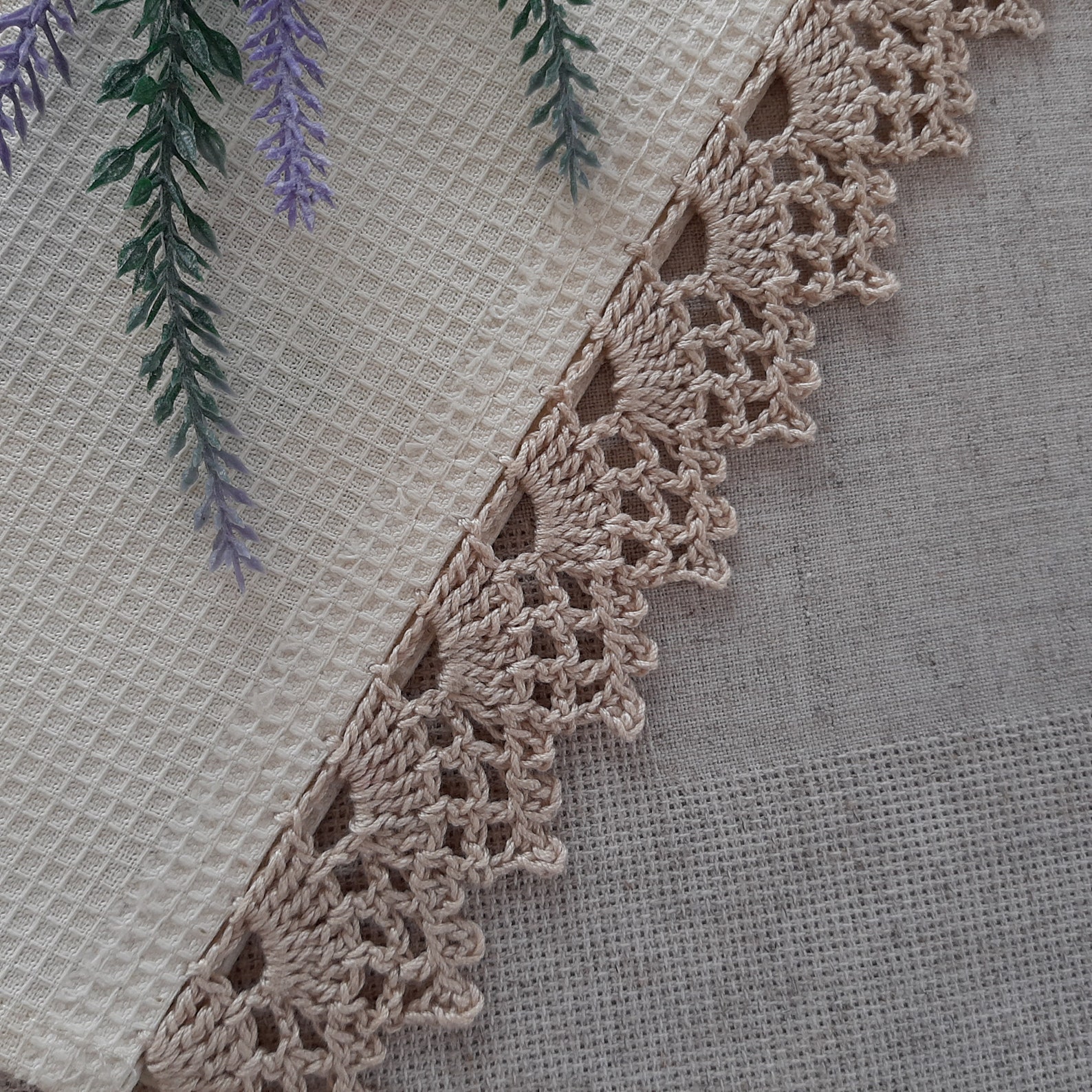 Crochet Edging Pattern, Crochet Border Pattern Beginner. Crochet ...
