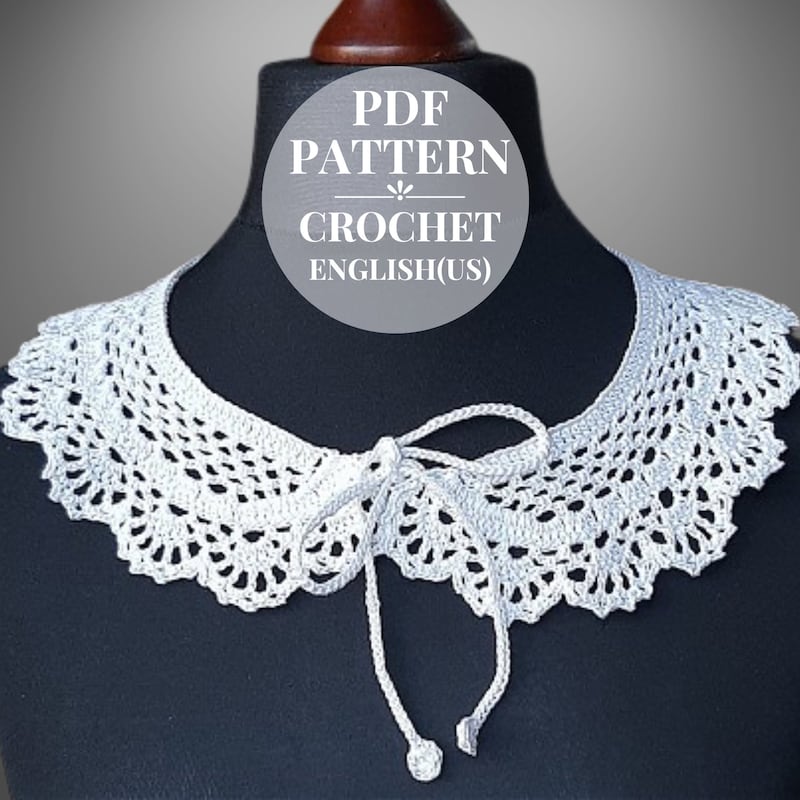 Crochet Collar - Etsy