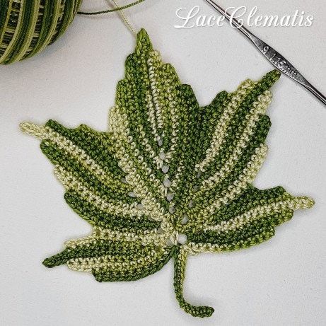 Maple Leaf Crochet Pattern. Maple Leaves Ornaments. Crochet - Etsy