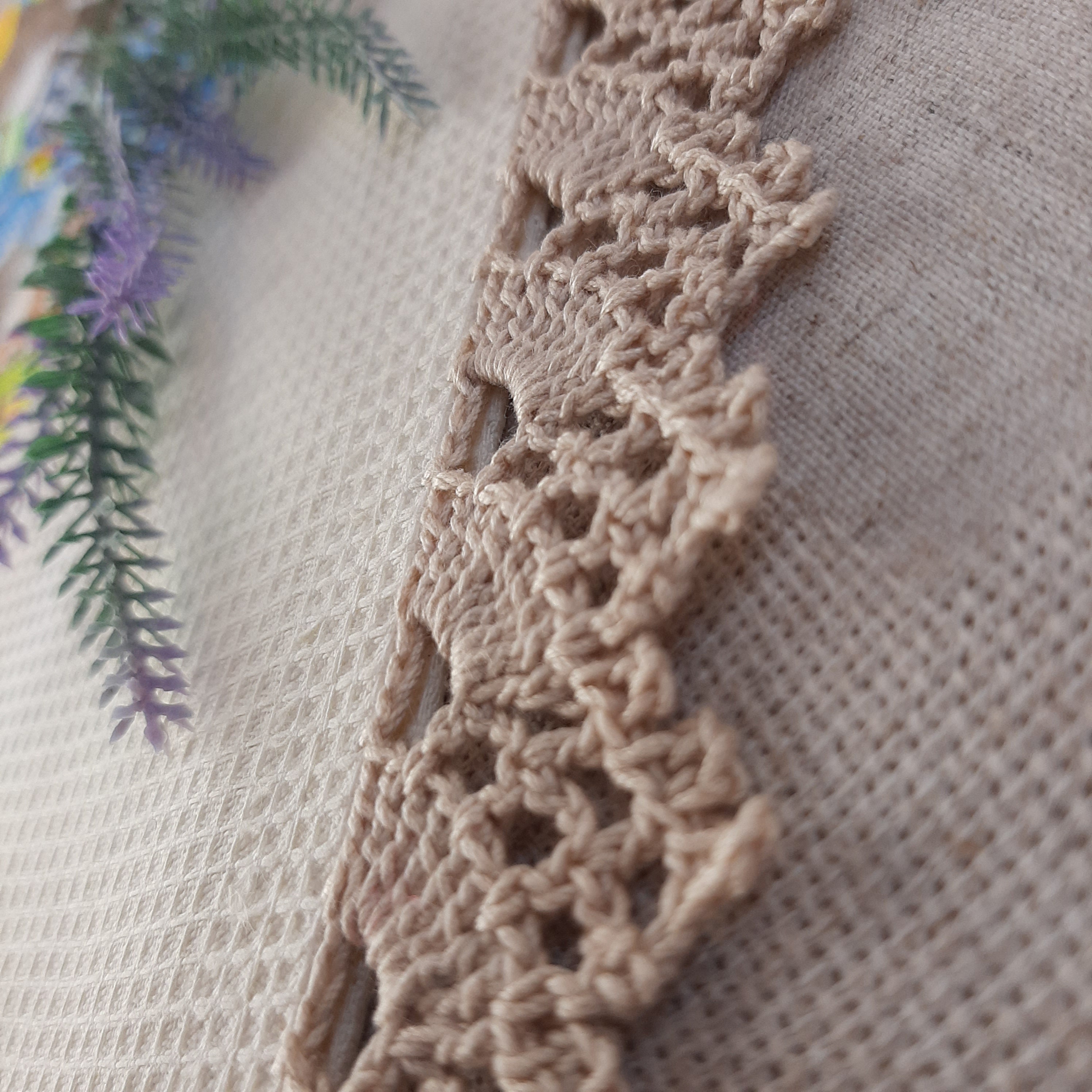 Crochet Edging Pattern, Crochet Border Pattern Beginner. Crochet ...
