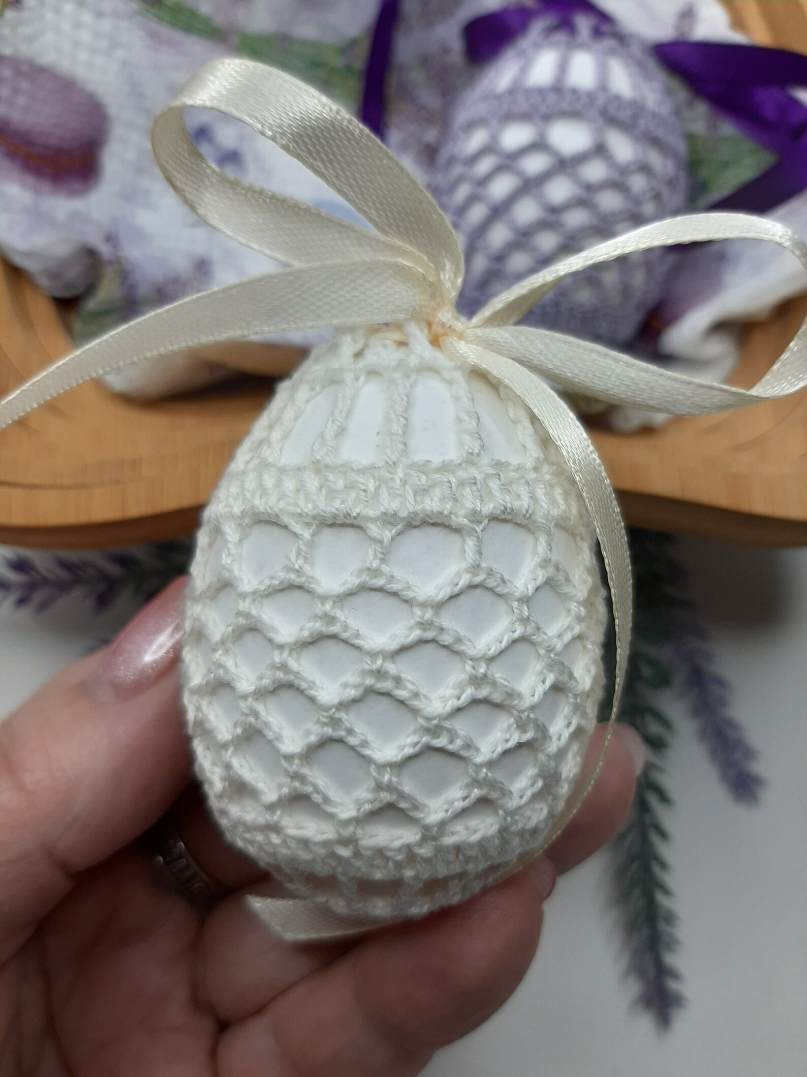 Crochet Pattern Easter Decoration Bag for Eggs. Cover Crochet | Etsy