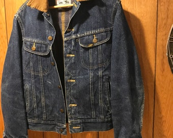 Western denim jacket | Etsy