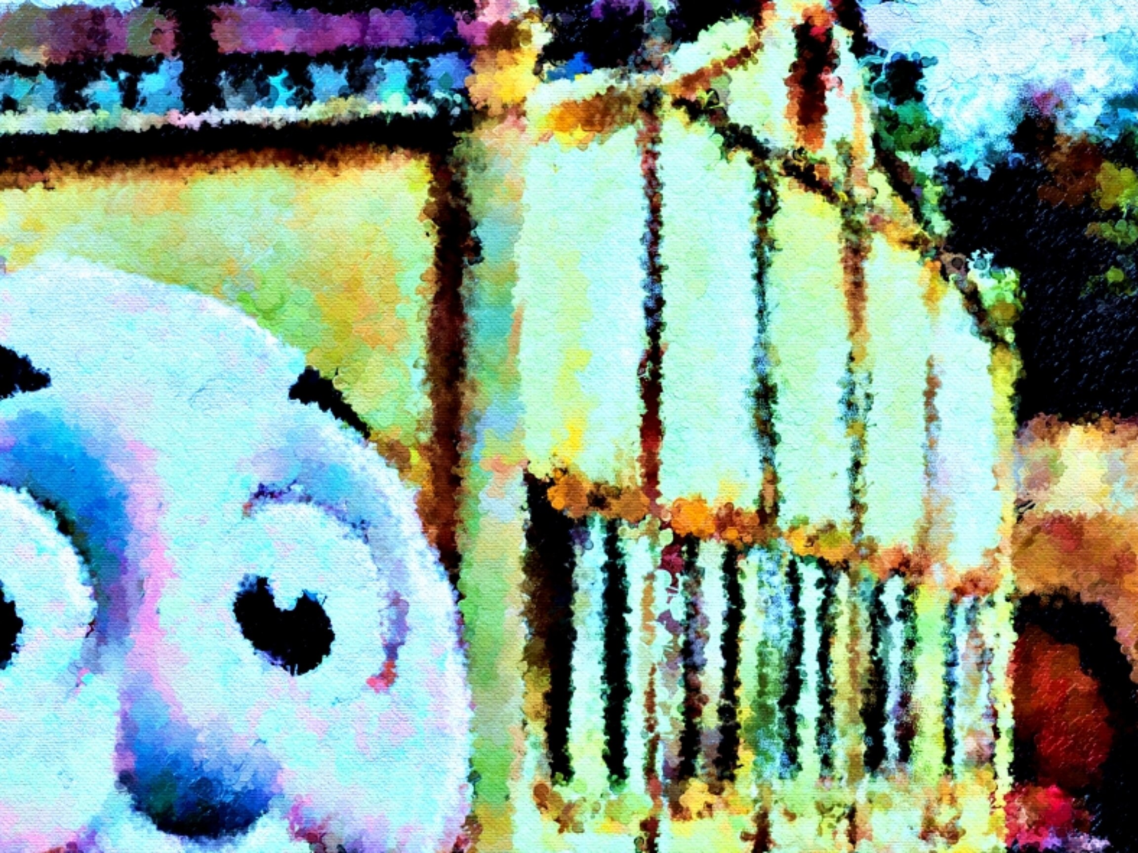 Fine Art Modern, Thomas the Tank Engine, Printable Wall Art Colourful ...