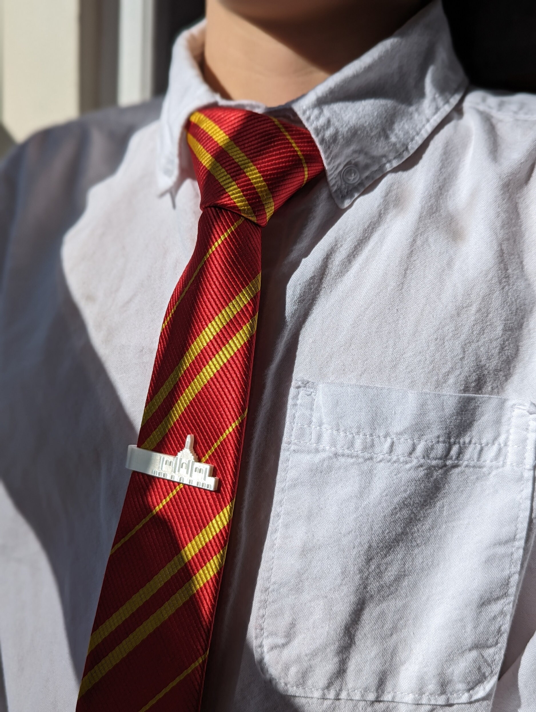 Orem, Utah Temple Tie Bar, Personalized LDS Temple Tie Clip Gift, Orem ...