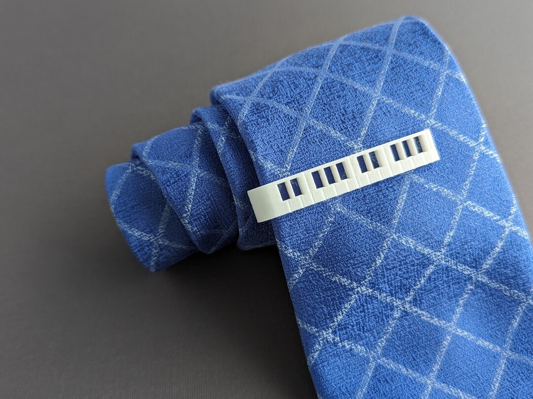 Piano Key Tie Bar, Keyboard Tie Bar, Great Gift for Pianist, Music ...