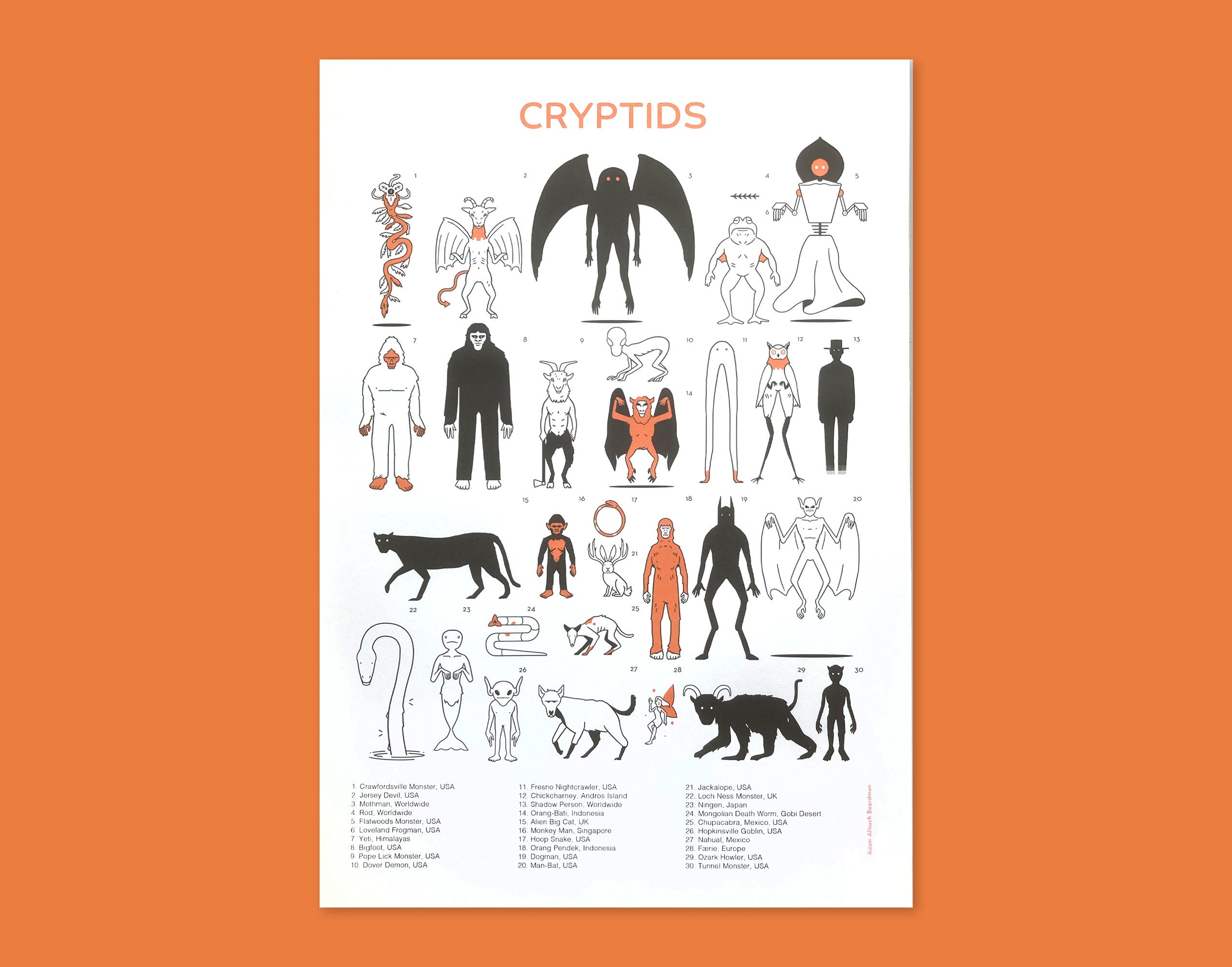 Cryptids List A Z