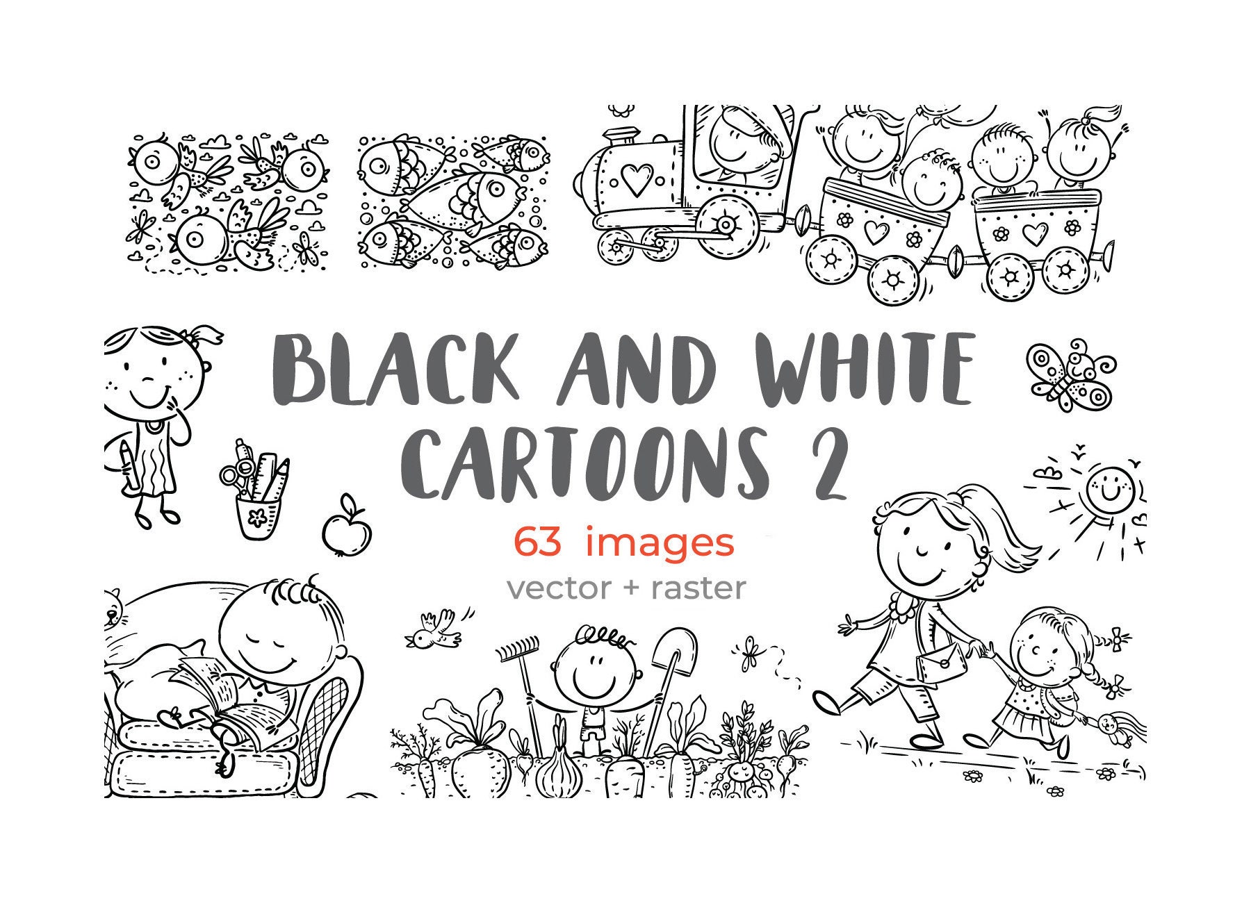 Family Clipart Outline
