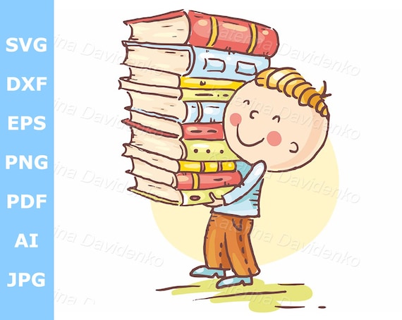 Carrying Lots Of Books