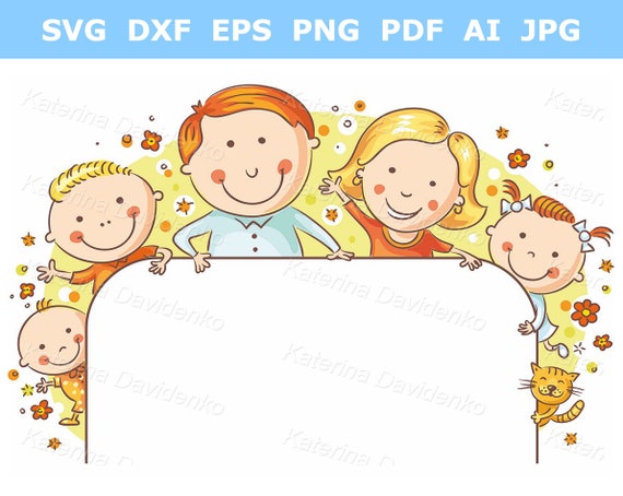 Family Banner Clipart