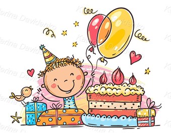 Surprise Birthday Clip Art