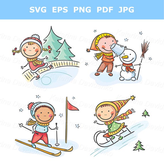 Winter Clipart Kids