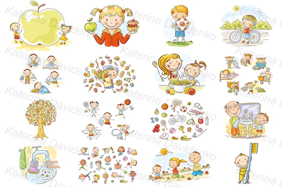 Healthy Lifestyle Clipart