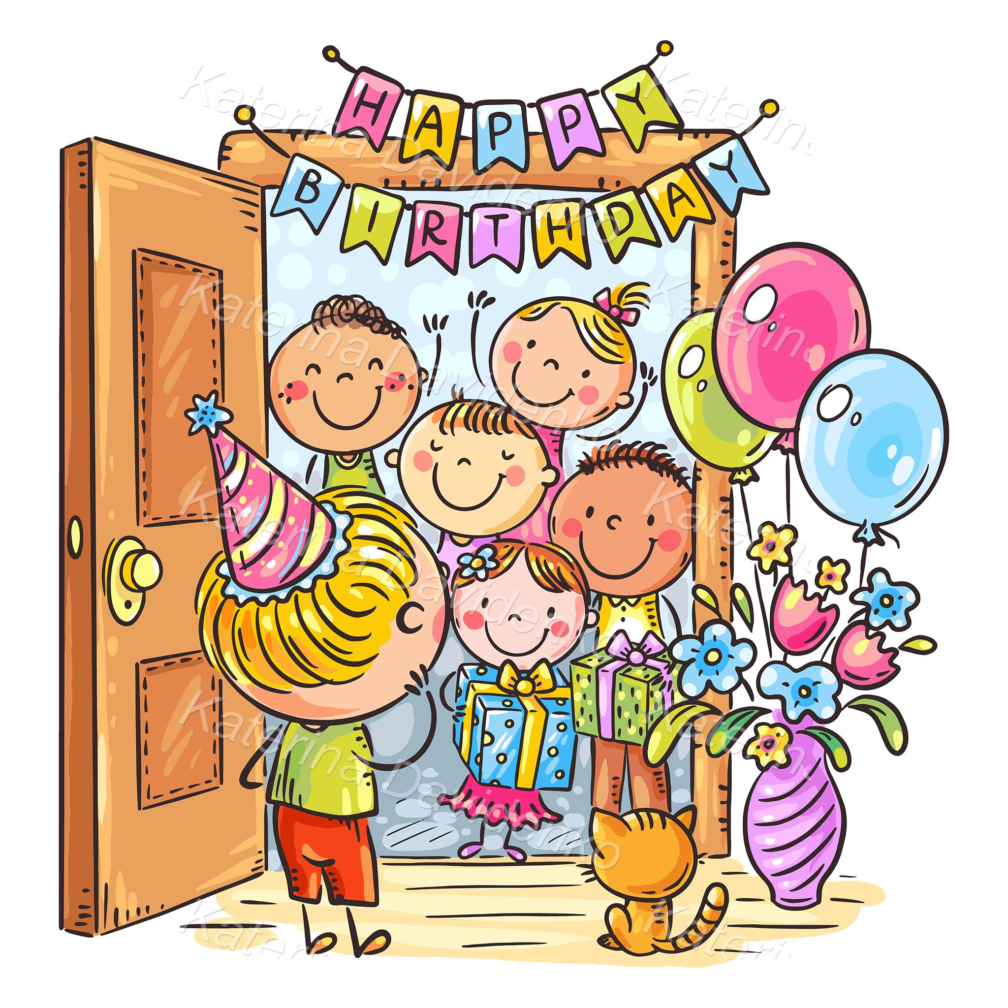 Birthday Celebration Clipart