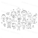 Cute Cartoon Family Members, Isolated Characters, Family Clipart Set ...