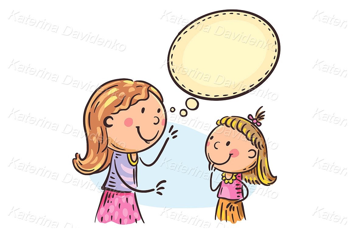 Kid Talk Clip Art