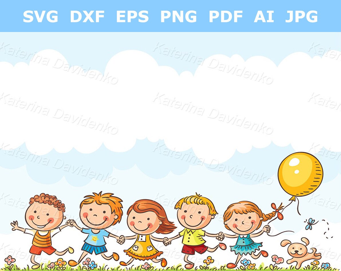 school clipart kids svg Kids clipart children clipart preschool clipart ...