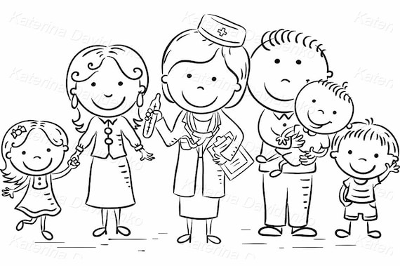 Family Doctor Clipart