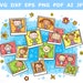 Doodle Kids Clipart. Set of Cartoon Kids Holding Different Objects Like ...