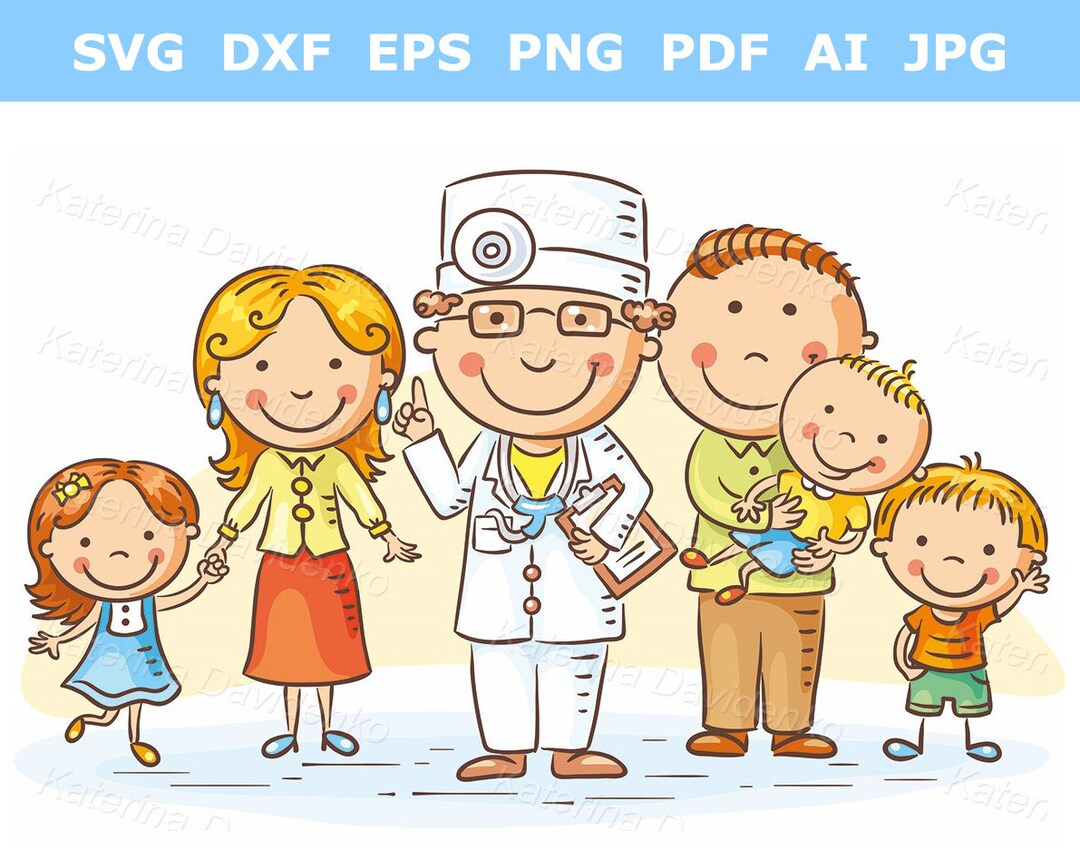 Happy Patient Cartoon