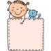Cartoon School Kids Holding Blank Q & A Placards, Doodle Kids With ...