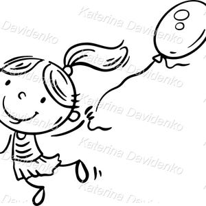 Cartoon Happy Kids Running Together Clipart, Cute Little Children ...