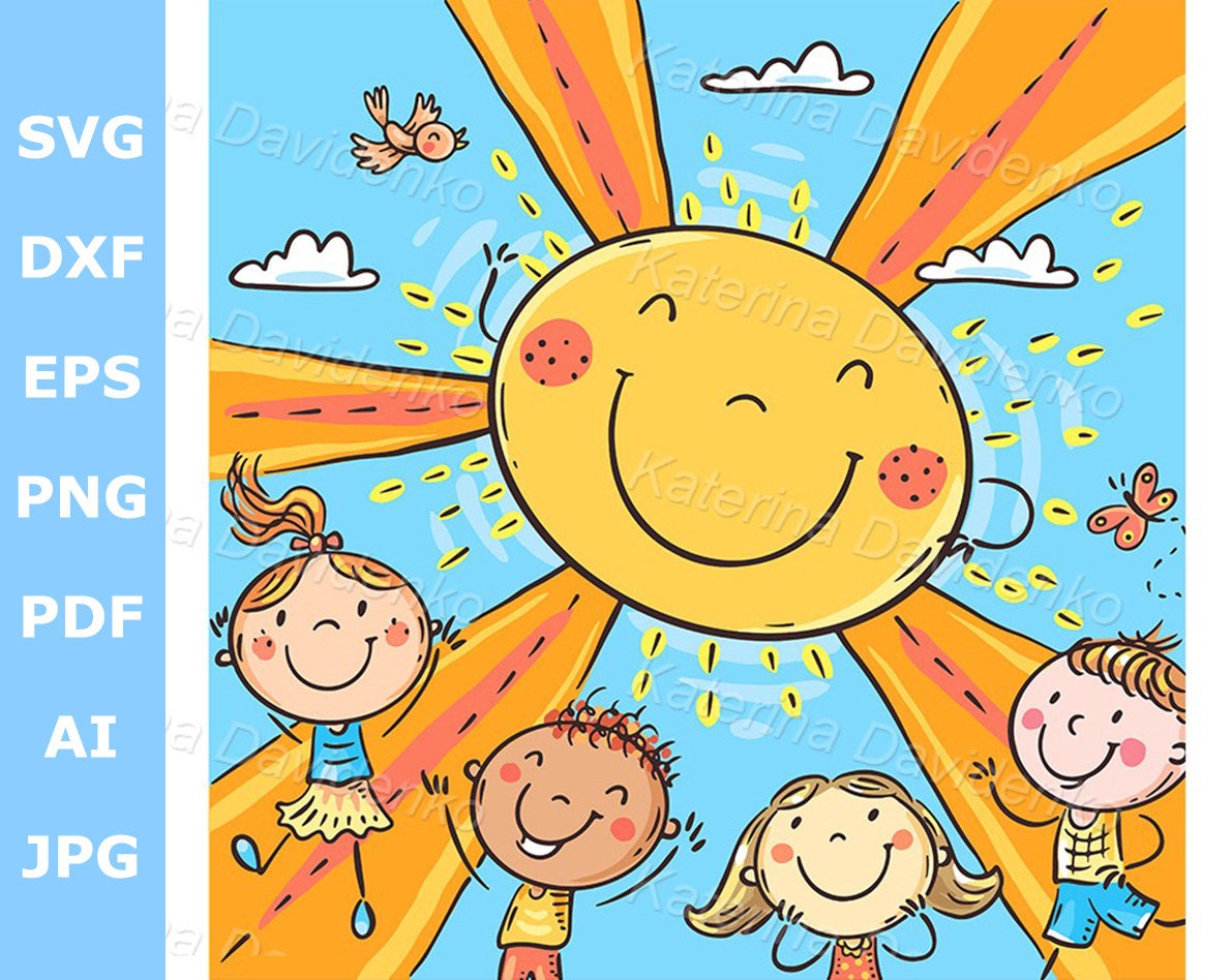 Sun Clipart For Kids Png