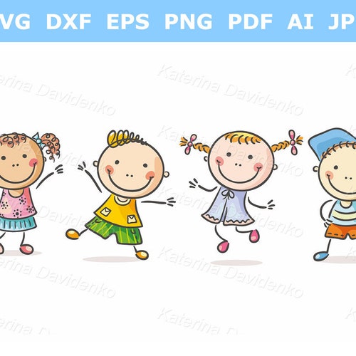 Free Clipart Happy Children
