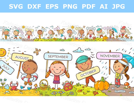 Seasons Clipart For Kids